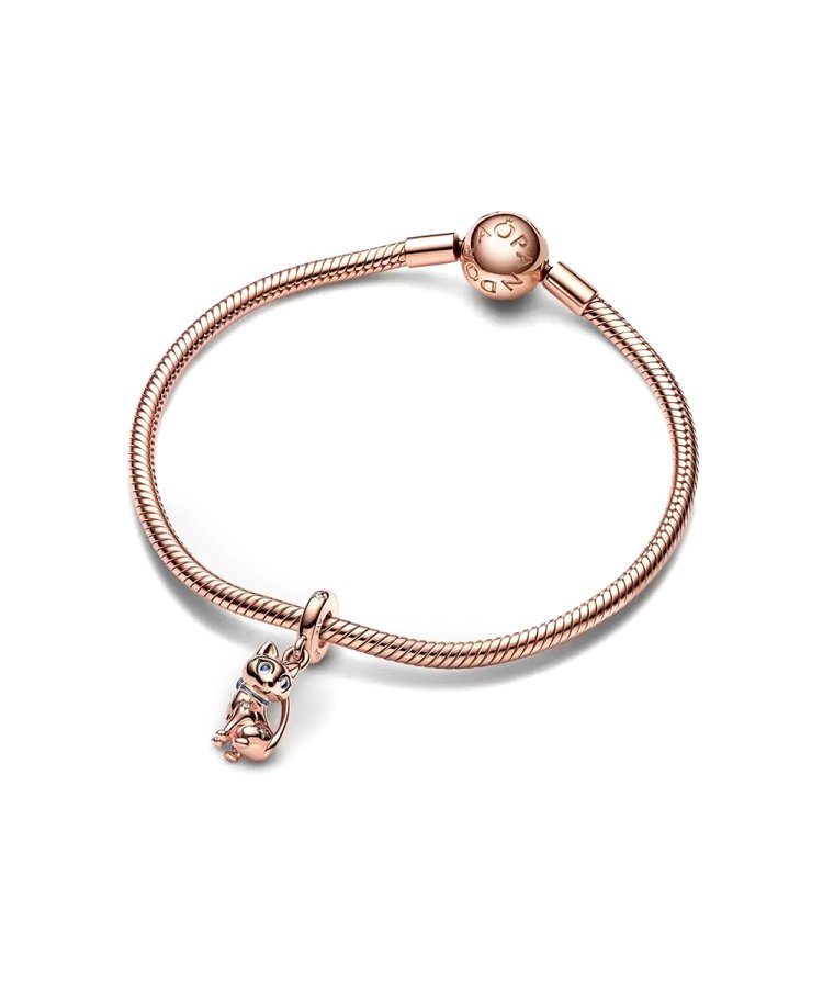Pandora Rose Sparkling Pet Cat Joia Conta Pendente Pulseira 782259C01 ...