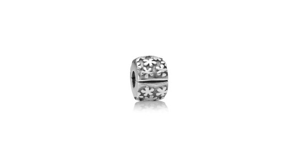 Pandora Flower Burst Joia Conta Clip Mulher 790533 - Pereirinha